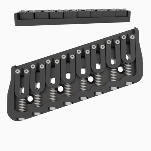 8 String Multi-Scale Fixed Guitar Bridge – Hipshot Products