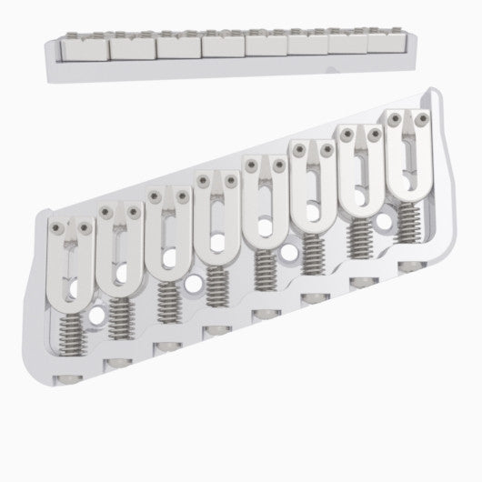 8 String Multi-Scale Fixed Guitar Bridge – Hipshot Products